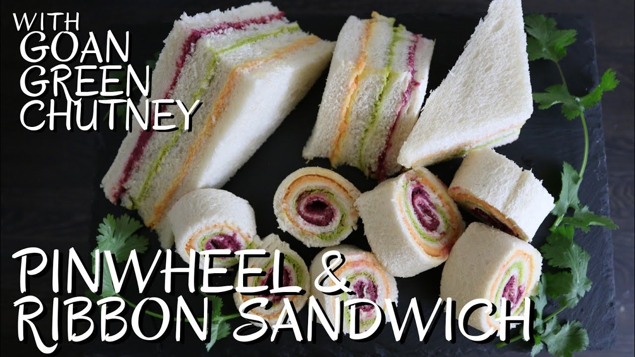 PINWHEEL | RIBBON | PARTY SANDWICH | TRICOLOUR SANDWICH | WITH GOAN ...