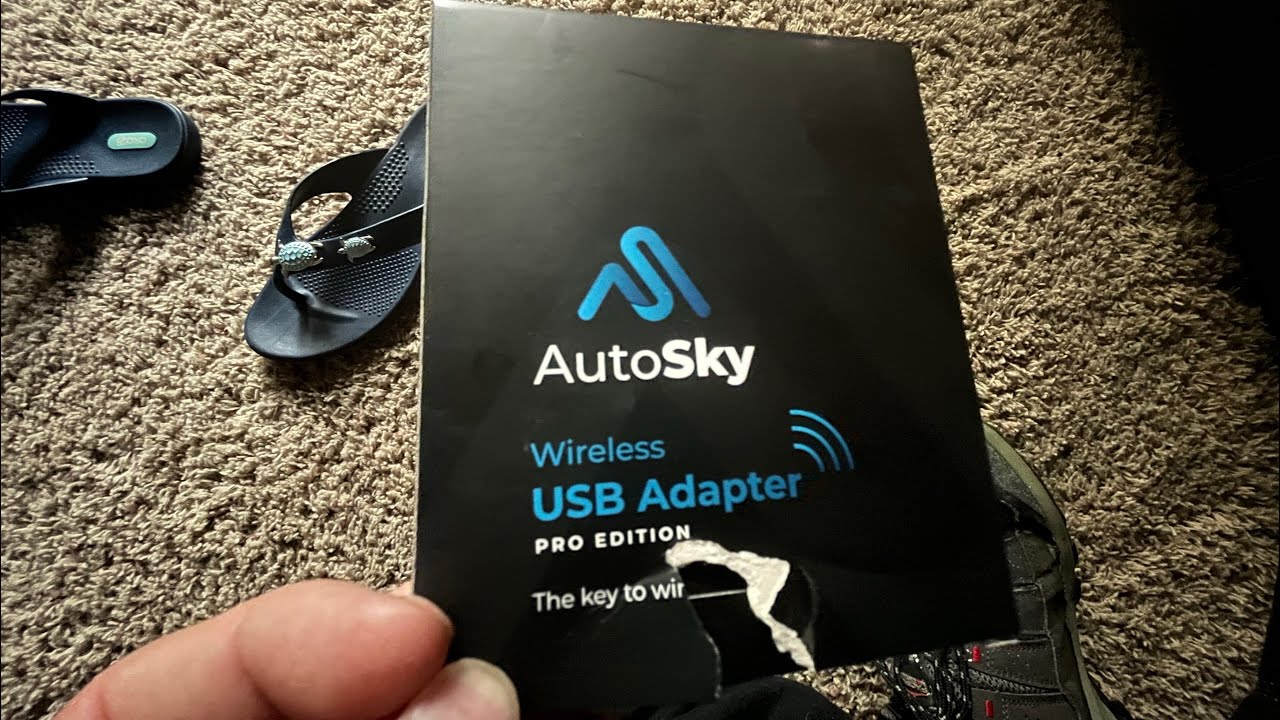 Autosky wireless CarPlay in a Audi - YouTube