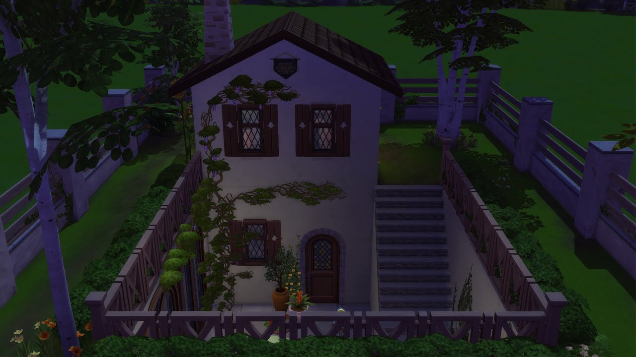 The Sims 4 Gallery Lots ep# 1723 Home w/ basement entrance - YouTube