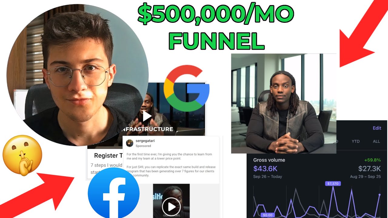 I funnel hacked Serge Gatari so you can copy HIM - YouTube