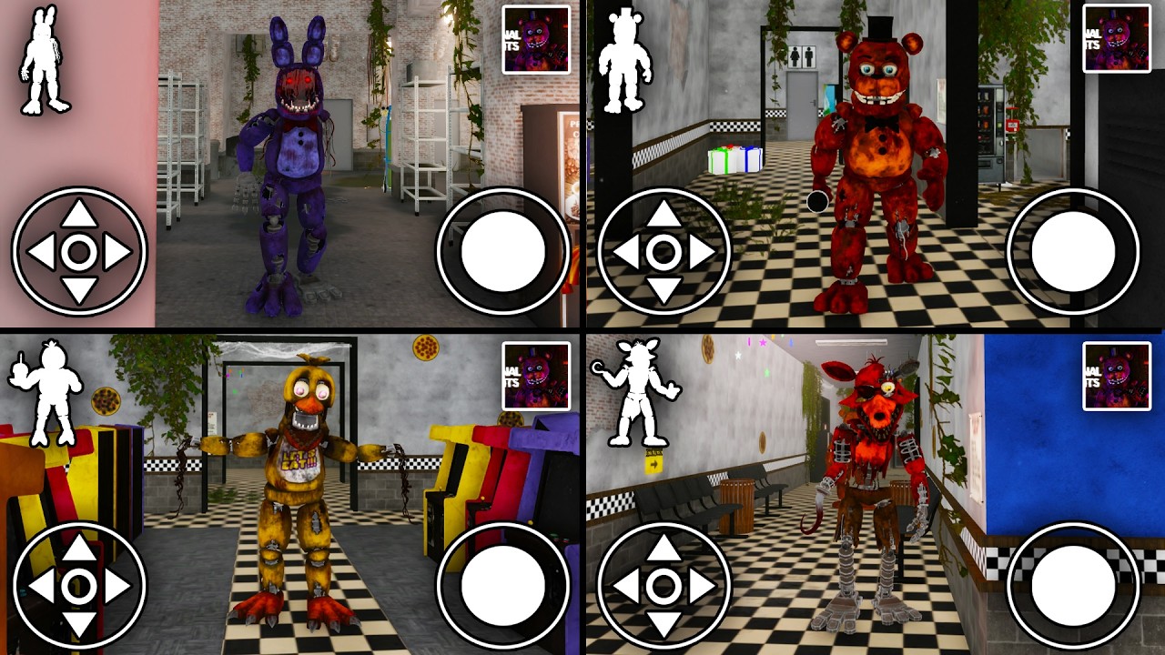 What IF I BECOME ALL ANIMATRONIC? | FNAF Eternal Nights - Roblox - YouTube