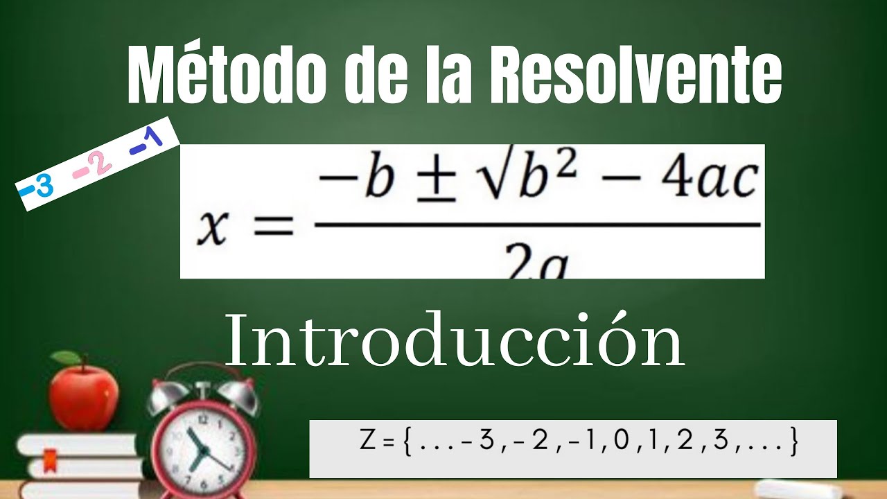 Método de la Resolvente..explicado paso a paso. Tips - YouTube
