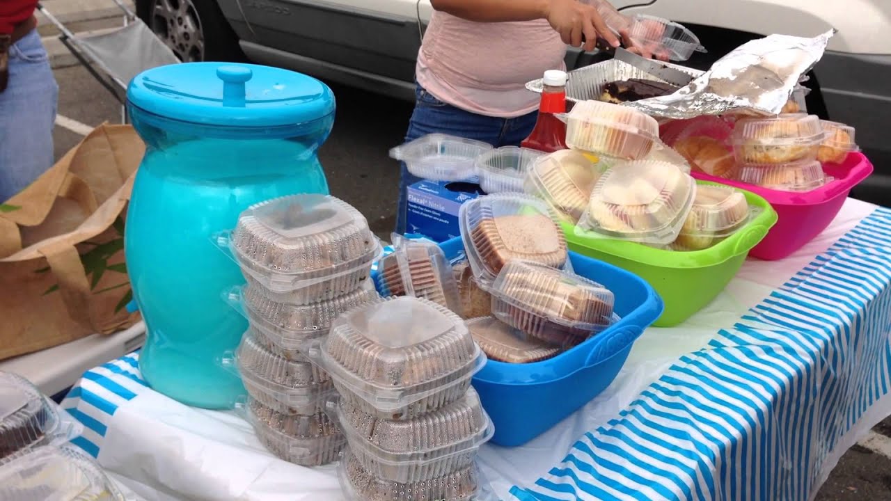 Filipino delicacies, Chabot flea market - YouTube
