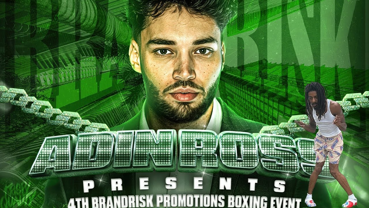 🔴ADIN ROSS BOXING EVENT | WATCH PARTY LIVE - YouTube