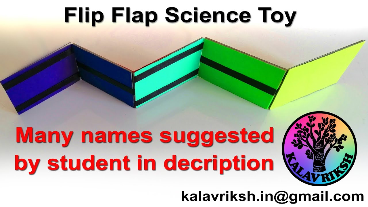 Flip Flap Toy (Science Toy) - YouTube