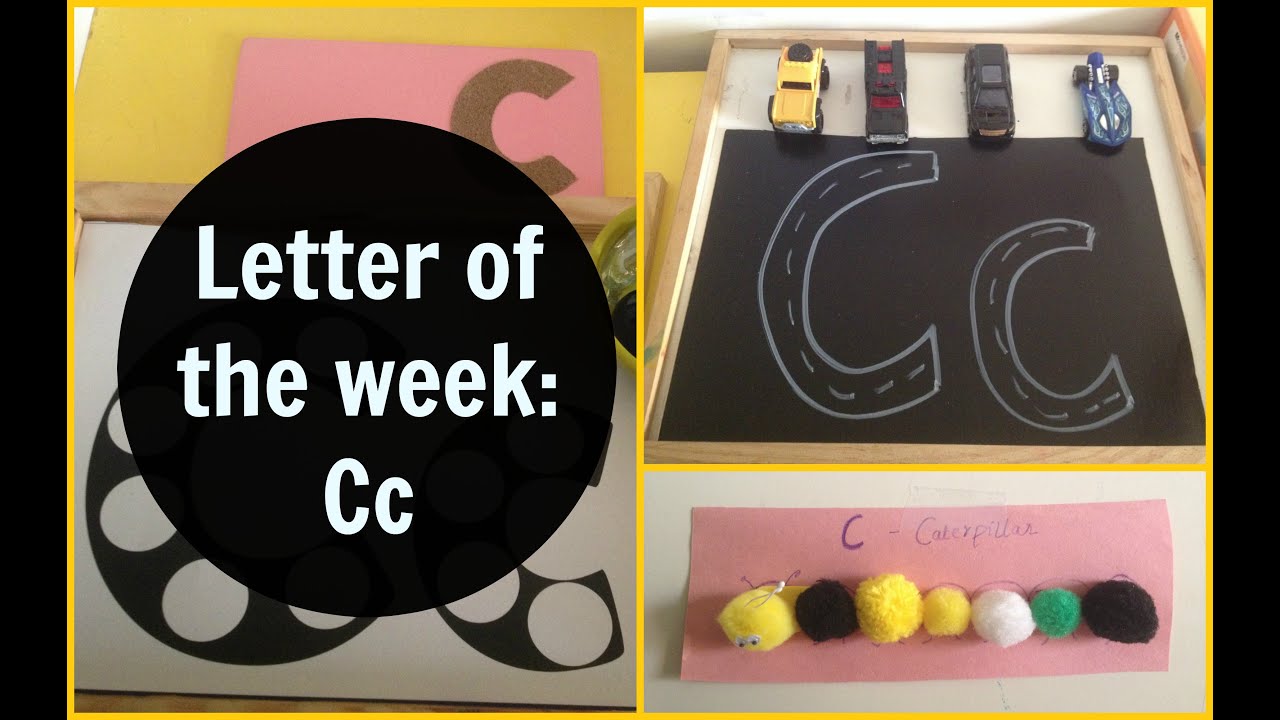 Learn the alphabets : Letter of the week series - (Letter C) - YouTube