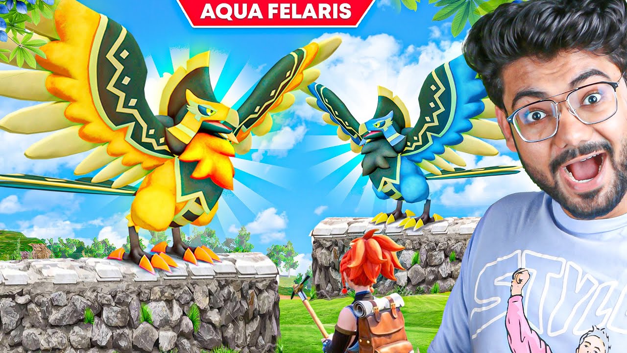 CATCHING LEGENDARY FLYING TYPE POKEMON IN PALWORLD NEW UPDATE 🤯🔥 - YouTube