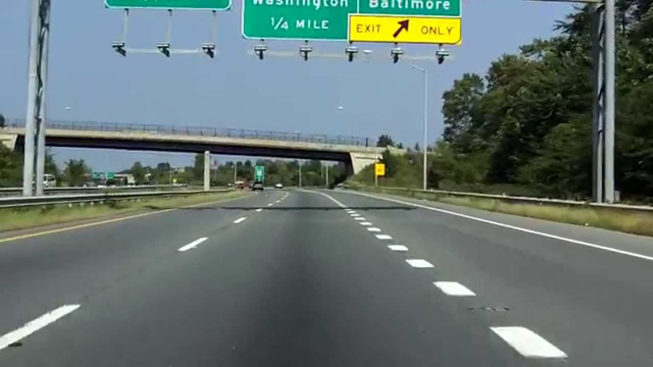 MD 100 (Exits 13 to 9) westbound - YouTube