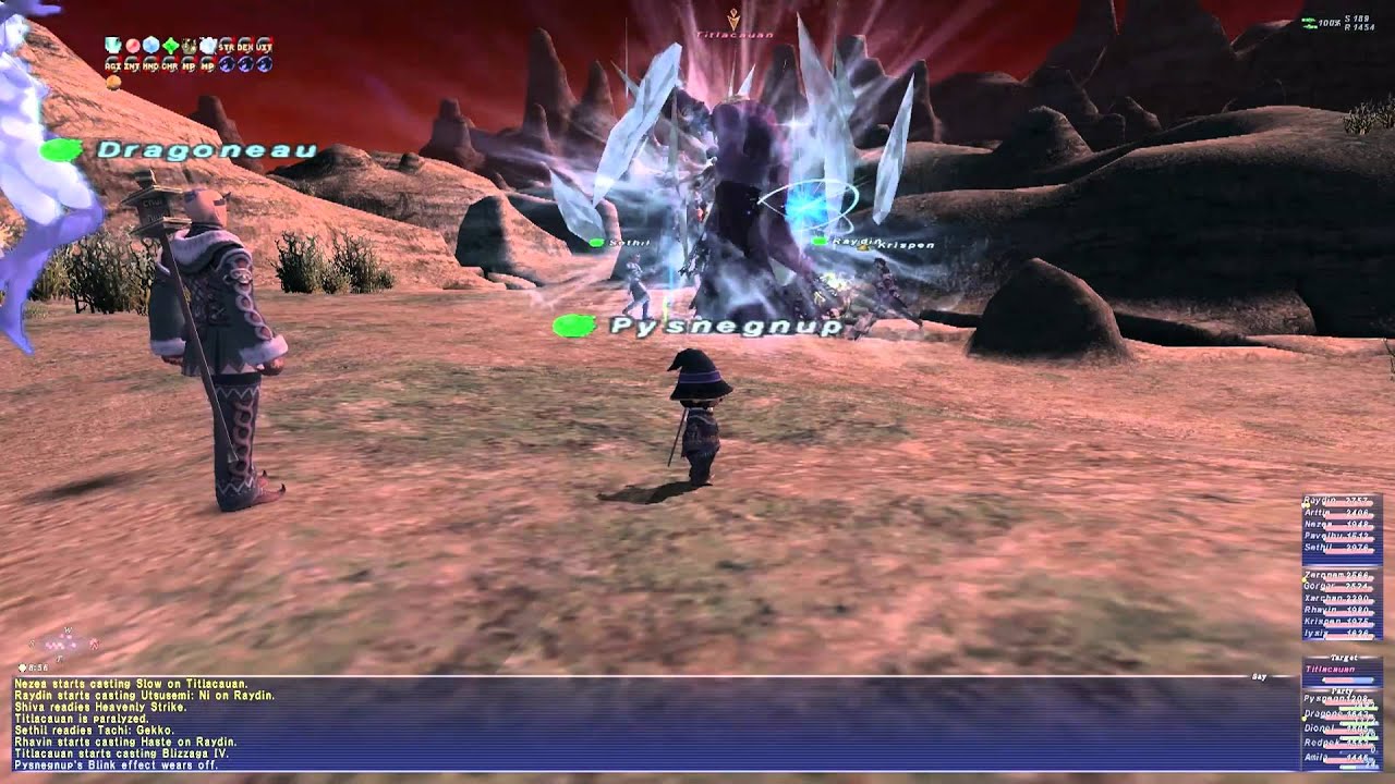 FFXI Abyssea NM "Titlacauan" - YouTube