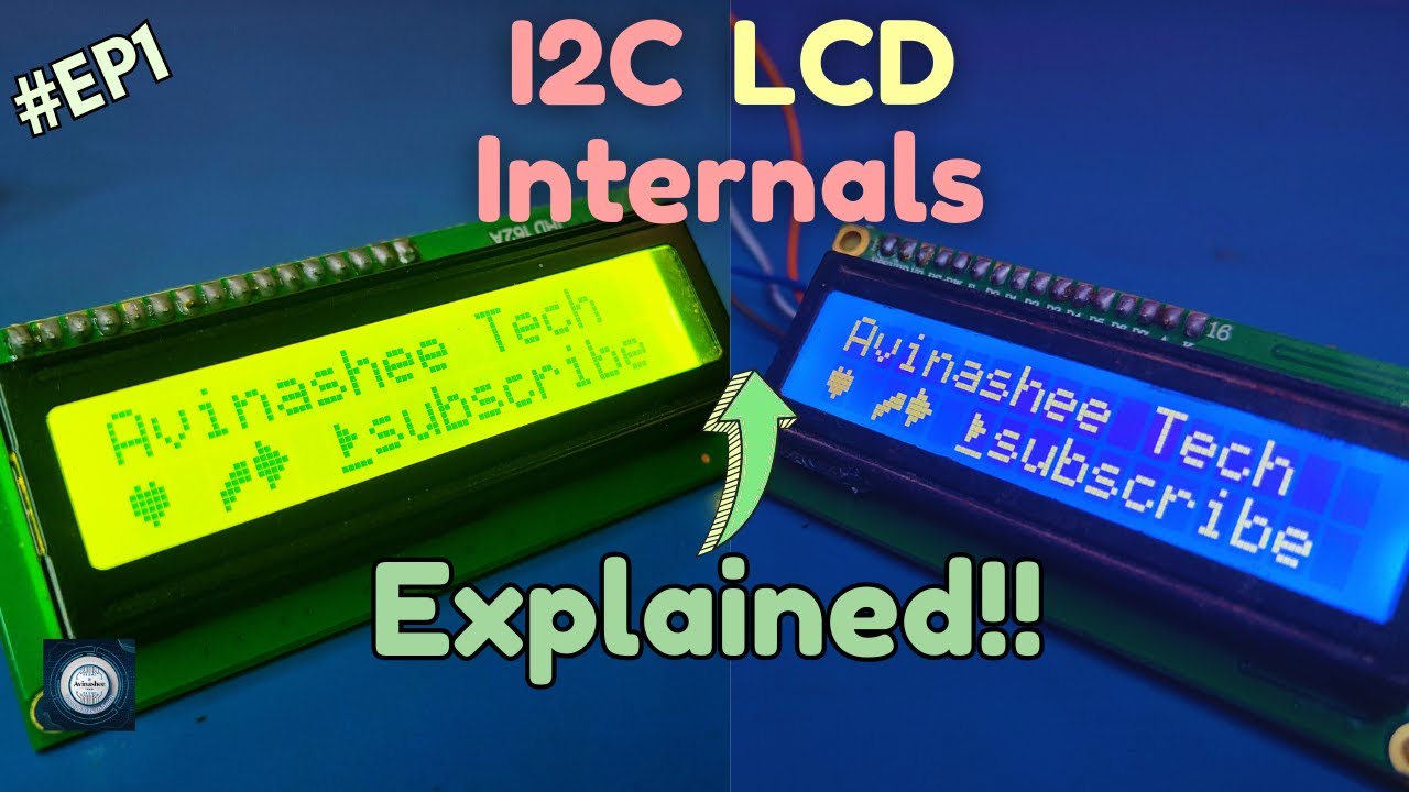 I MASTERED I2C LCD Display Setup and You Can Too! - YouTube