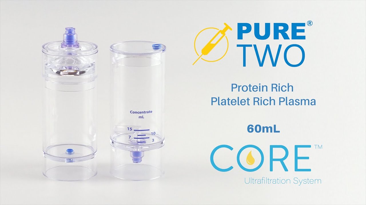 PURE TWO CORE Protein Rich PRP 60mL - YouTube