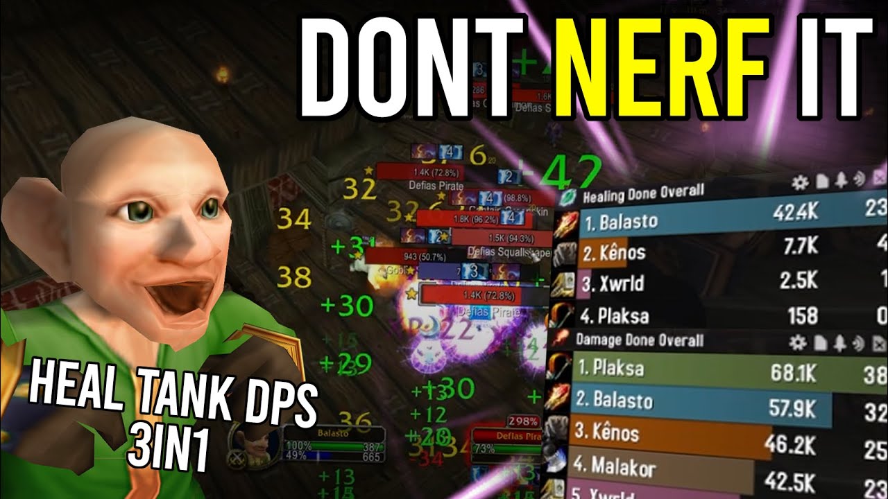 Arcane Mage Healer is BROKEN In DUNGEONS | Classic SoD - YouTube