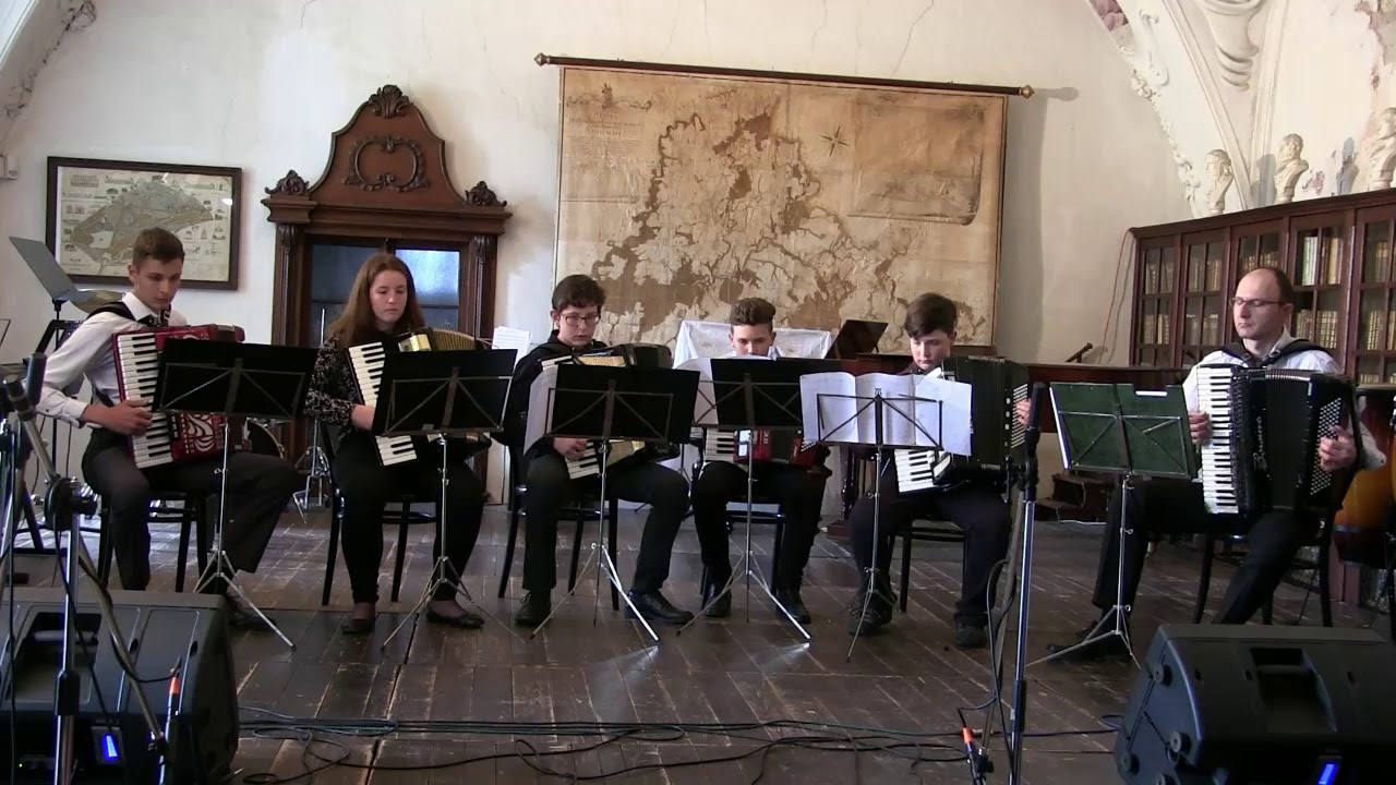 DĚTI DĚTEM 2019: Akordeonový soubor - K. Jenkins - Palladio - YouTube