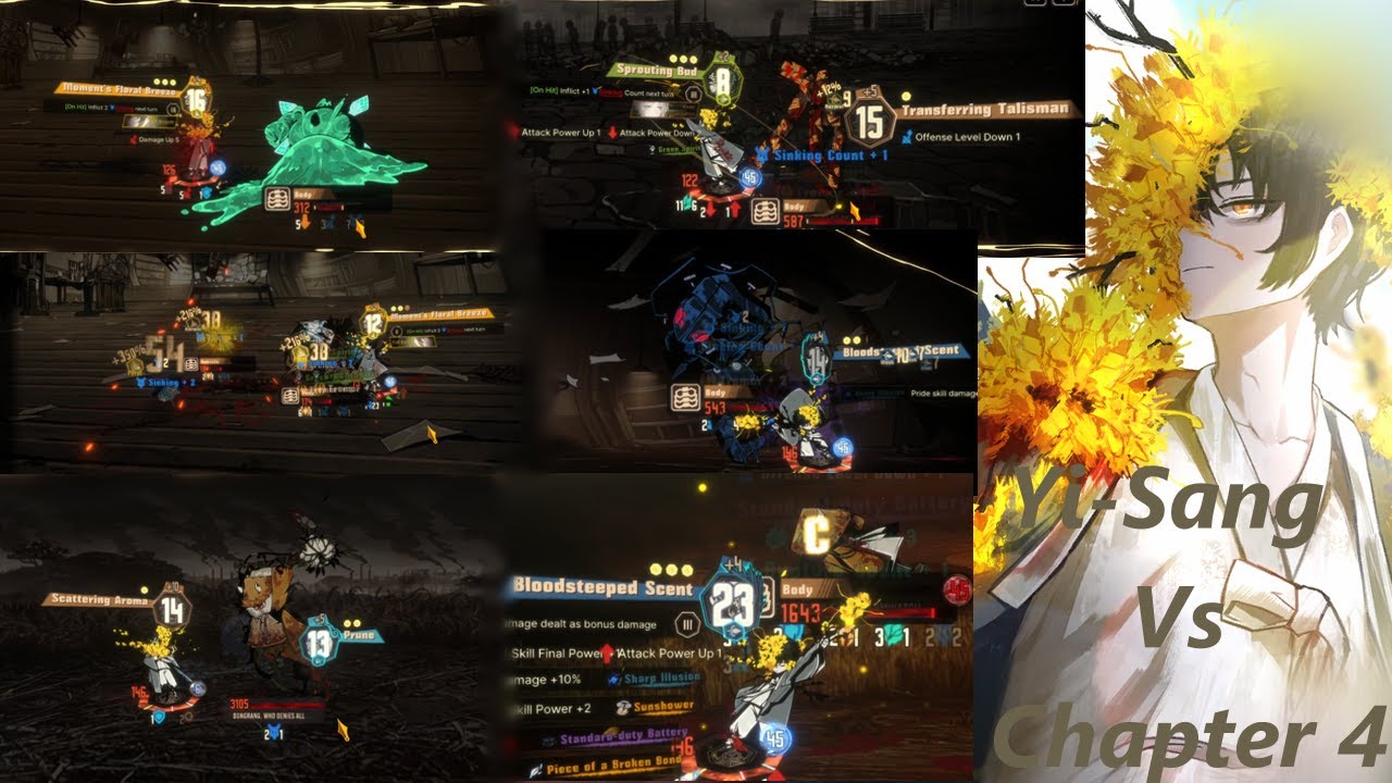 [Limbus Company] Spicebush Yi Sang Vs E.G.O Farmwatch & All of Chapter ...