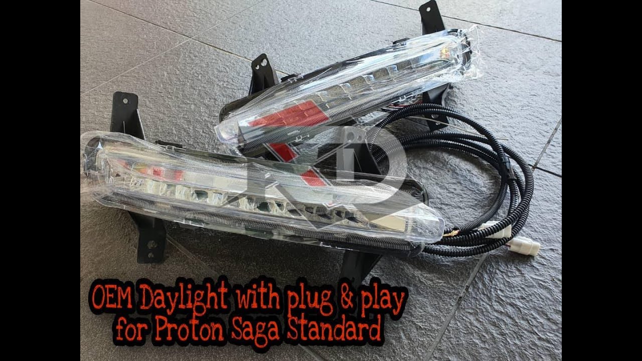 Installation Guide for Proton Saga Standard Daylight Conversion - YouTube