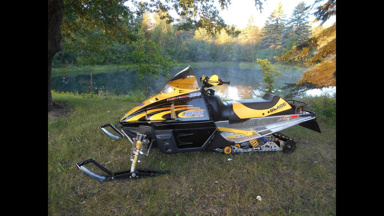 2003 Fast Blade HPO - innovative snowmobile - YouTube