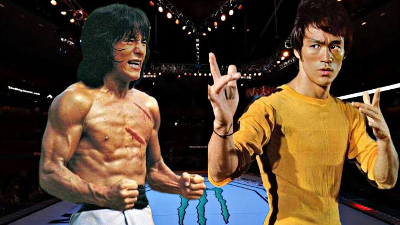 BRUCE LEE VS JACKIE CHAN 😱🥶*KUNG FU* (EA SPORTS UFC 4) UFC KNOCKOUTS ...