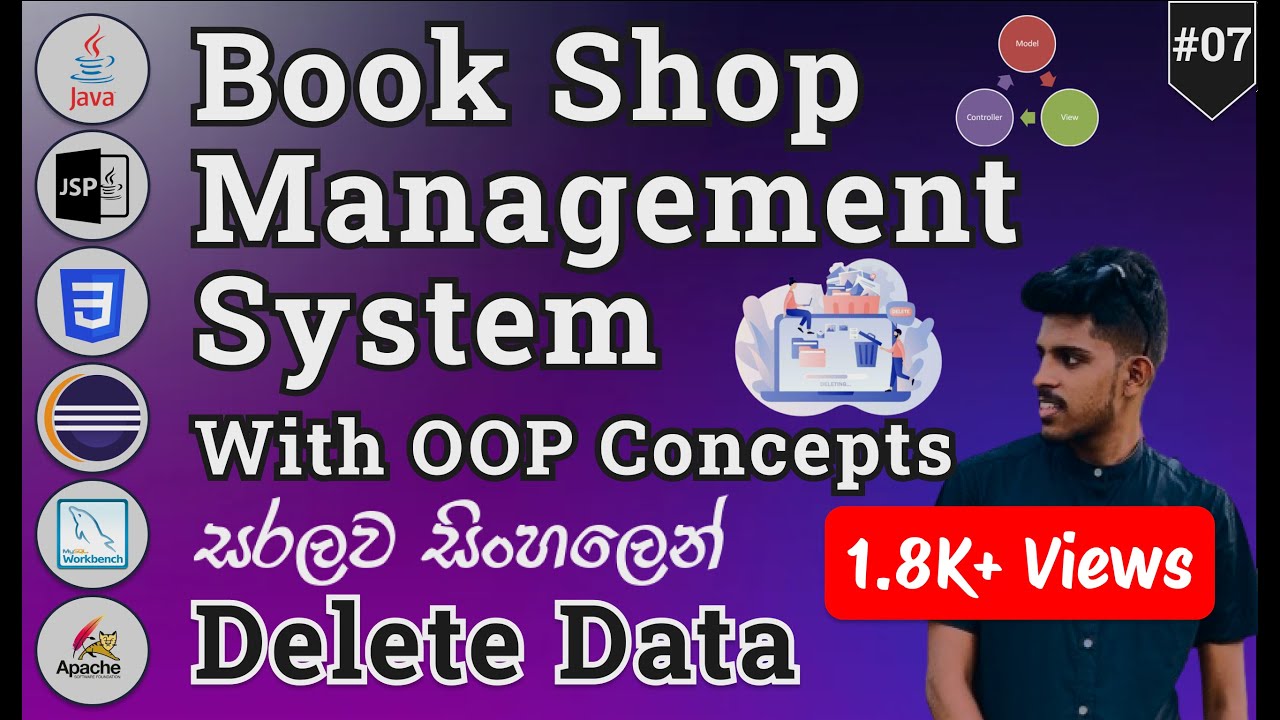 Java Crud App 💻 7 Deleting Data From The Database Youtube