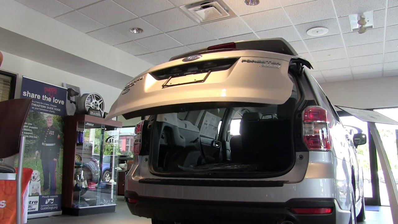 Mastro Subaru 2016 Forester tailgate height programming - YouTube