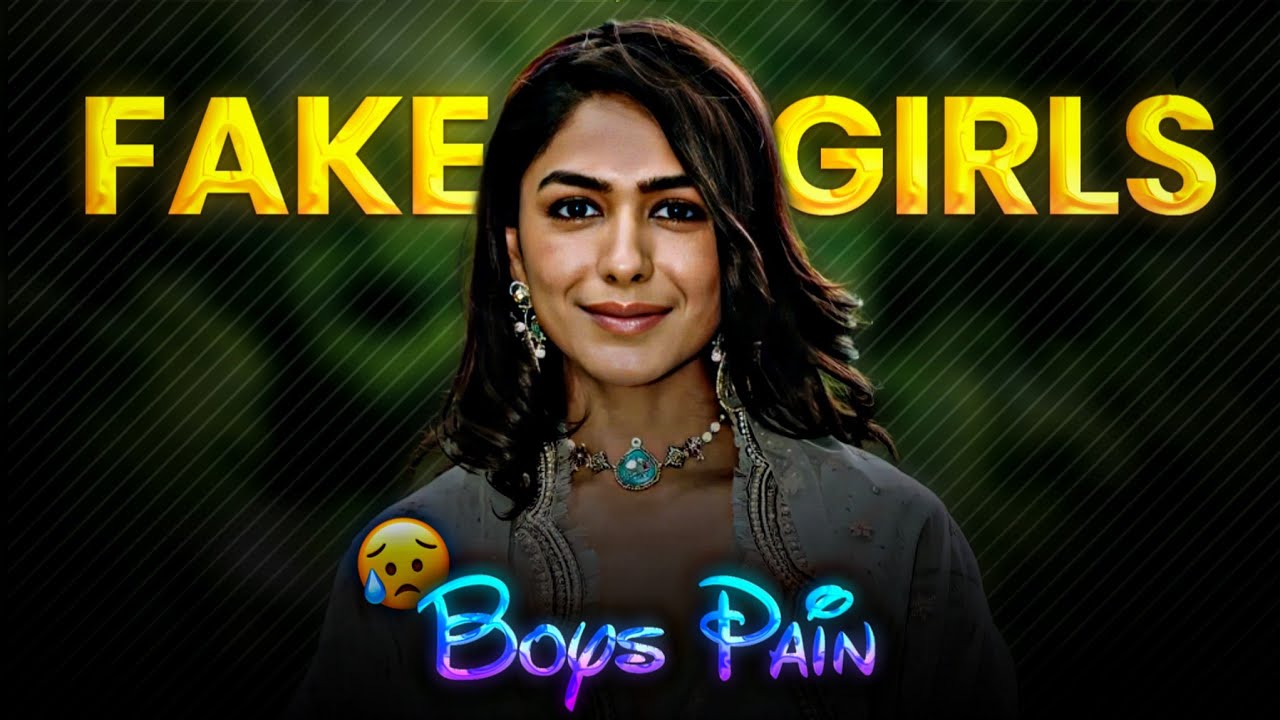FAKE GIRLS 💔 | Boys sad status 😔| Broken sad Whatsapp status 😓 - YouTube