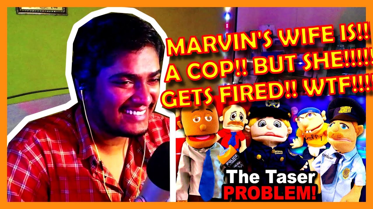 MARVIN'S WIFE BECAME A COP!!! LOL!!! - SML MOVIE: THE TASER PROBLEM ...