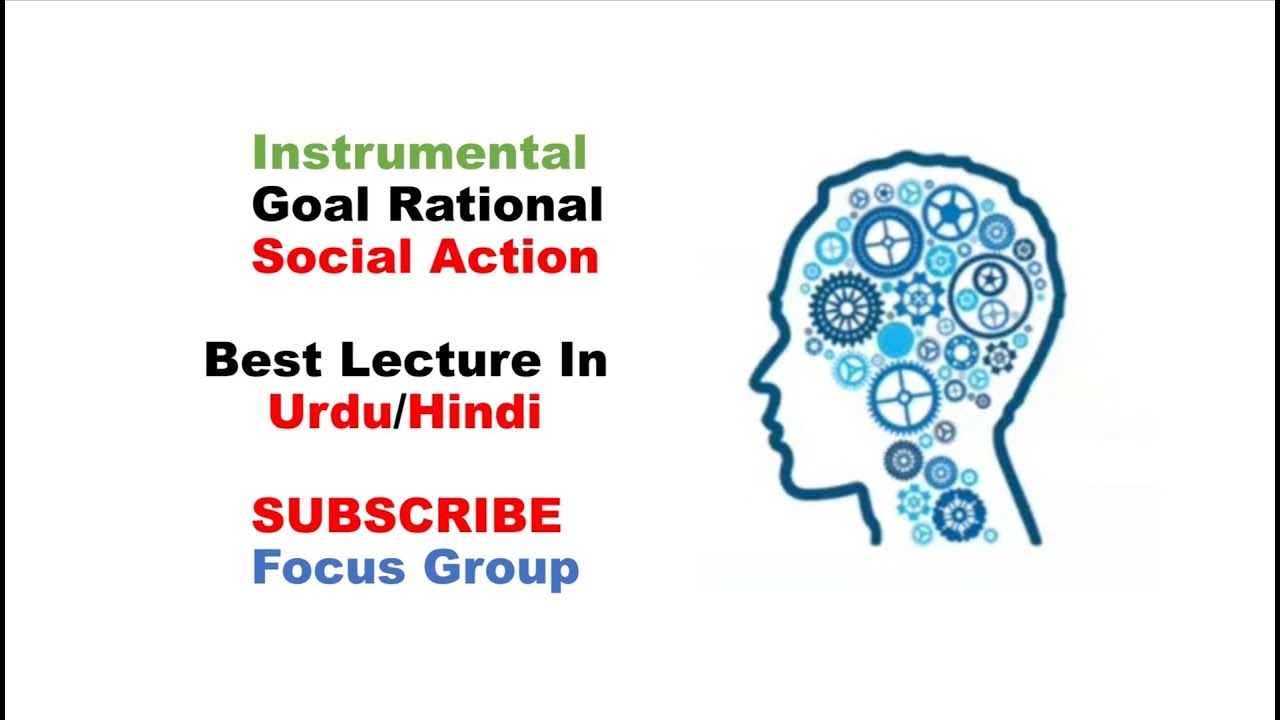 Instrumental OR Goal Rational Social Action || Type of Social Action ...