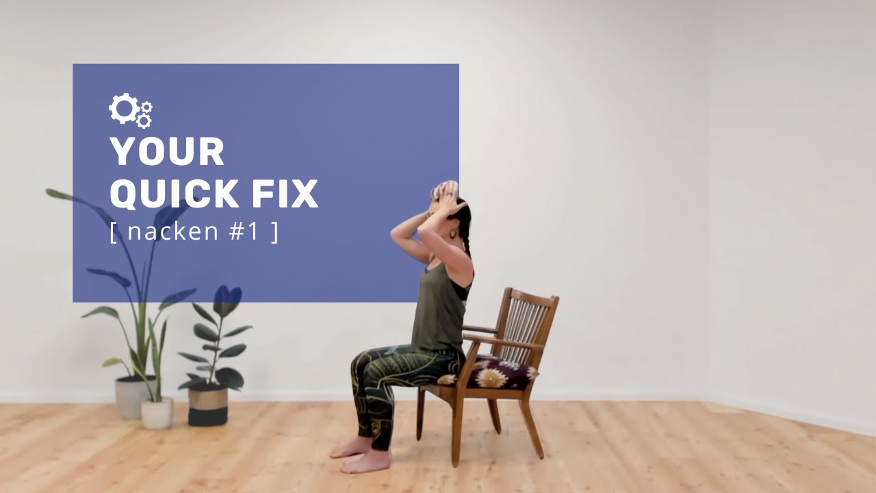 #QuickFix Verspannter Nacken No.1 - YouTube