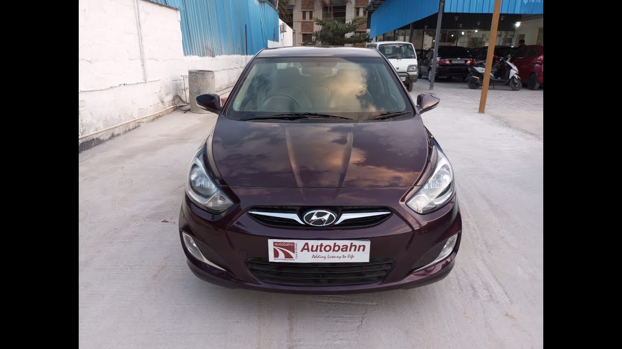 Hyundai Verna VTVT SX 1.6 Purple - YouTube