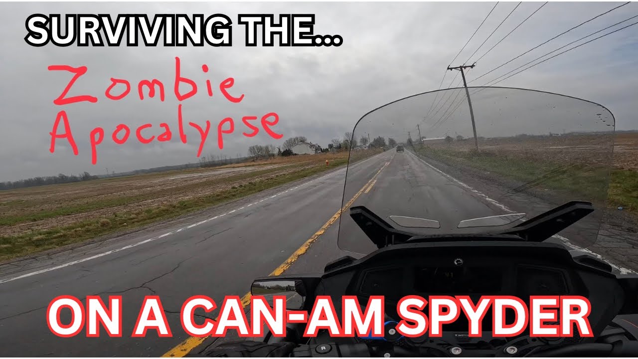 Surviving the Zombie Apocalypse on a Can-Am Spyder - YouTube