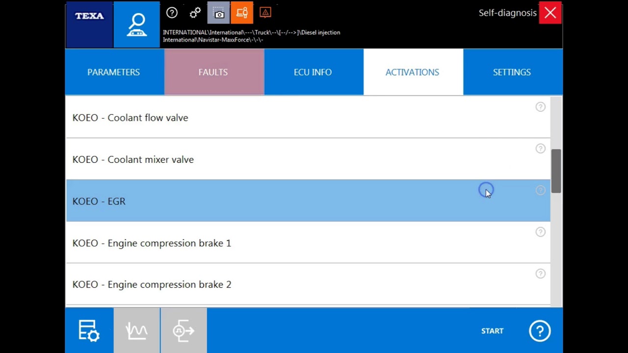 Diesel Laptops TEXA Training - Navigating Once Connected - YouTube