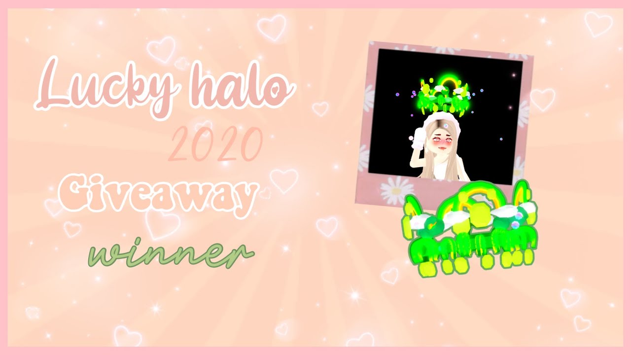 Royale High lucky halo 2020 giveaway winner! | ROBLOX - YouTube