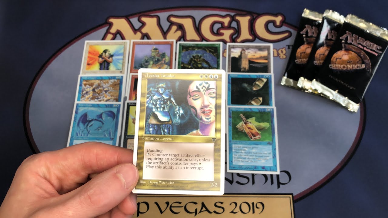 MTG Chronicles Booster Pack Opening #3 - YouTube