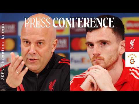 Press Conference: Arne Slot & Andy Robertson | Liverpool vs Galatasaray | UEFA Champions League