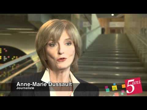 5 ans de BAnQ - Anne Marie Dussault - YouTube