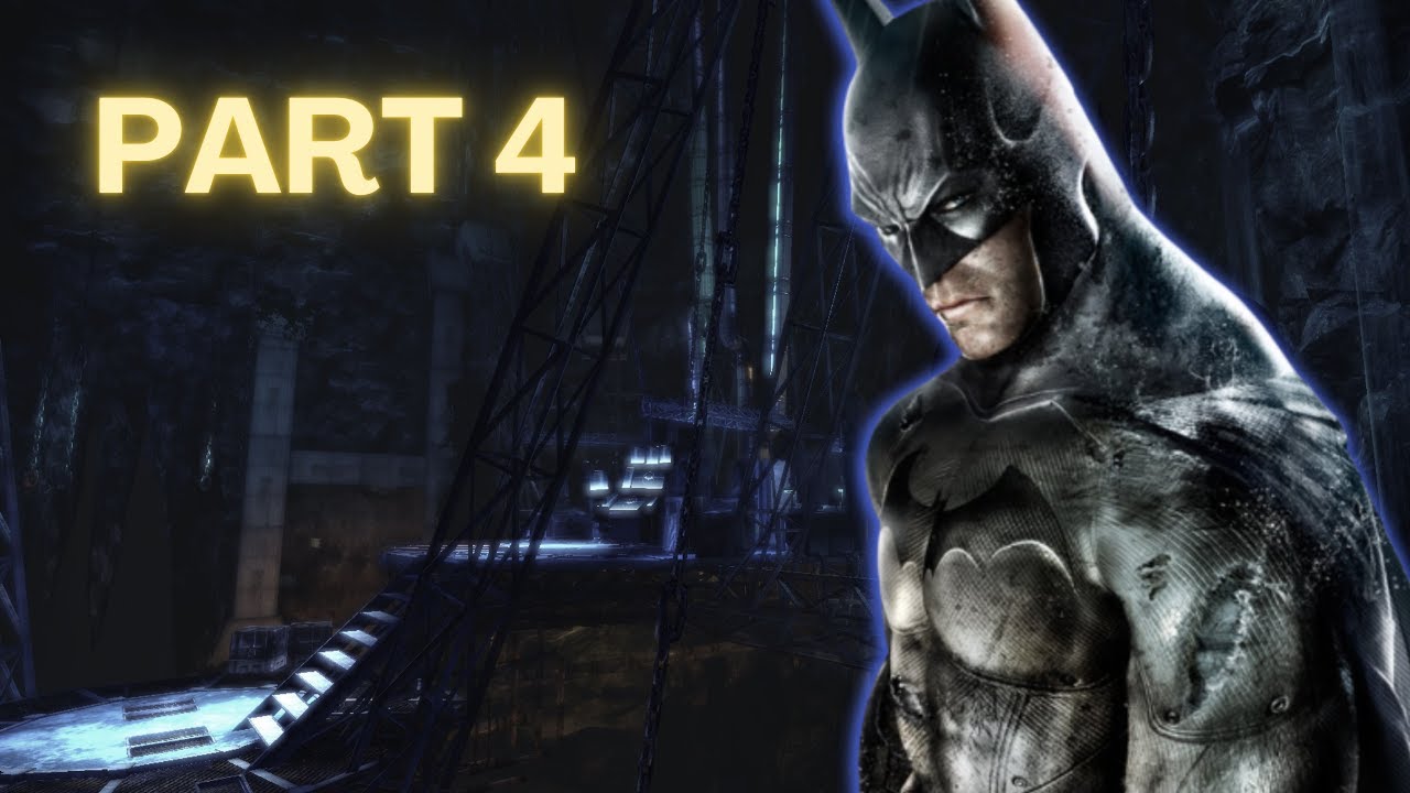 Batman: Arkham Asylum Playthrough - Part 4 - The Caves - YouTube
