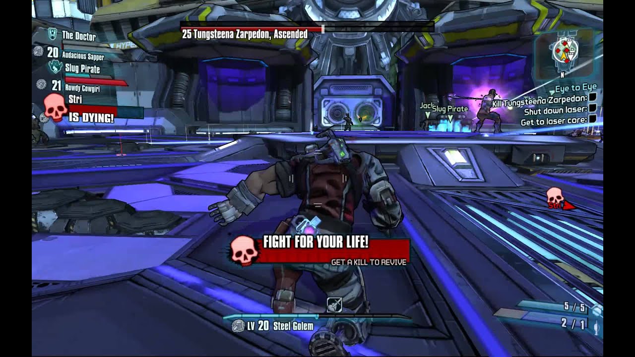 Borderlands: The Pre-Sequel - Eye to Eye: Kill Tungsteona Zarpedon ...