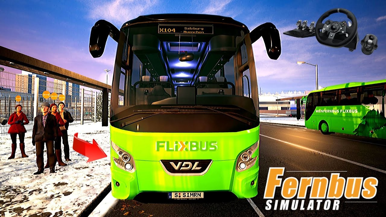 Fernbus Simulator - VDL Futura FHD2 | Logitech G920 | Gameplay | - YouTube