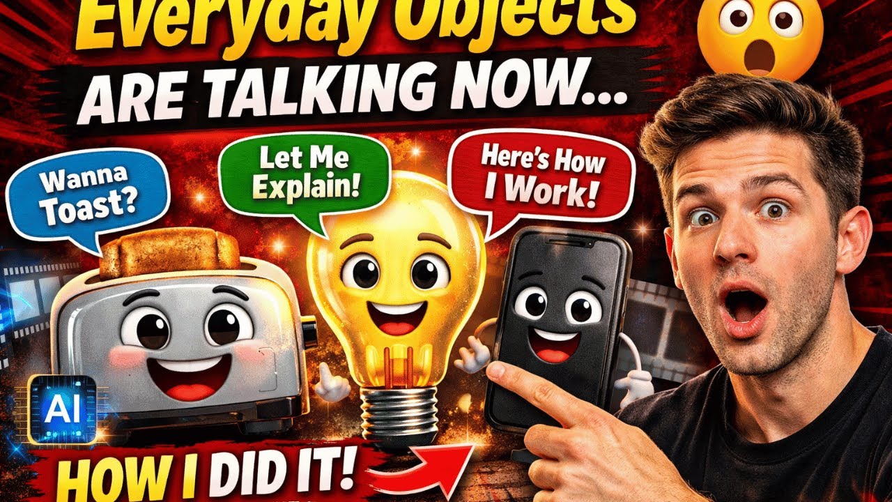 Everyday Objects Are Talking Now… Here’s How I Made Them - YouTube