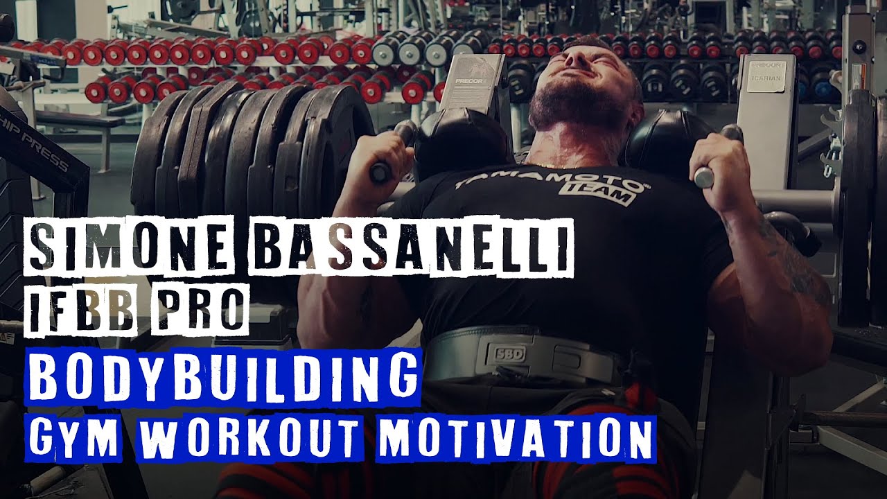 Simone Bassanelli IFBB PRO - SUPPLEMENTATION & HARD WORK | Best Gym ...
