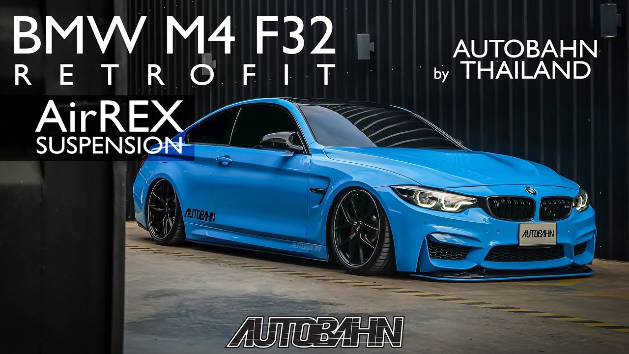 [Autobahn Thailand EP.7] Miami Blue BMW F32 LCI M4 Retrofit Kit - YouTube