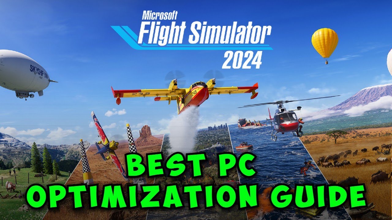 BEST PC Optimization Guide | Microsoft Flight Simulator 2024 | Max FPS ...