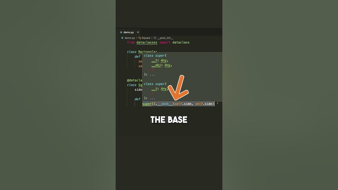 Dataclass inheritance in Python - YouTube