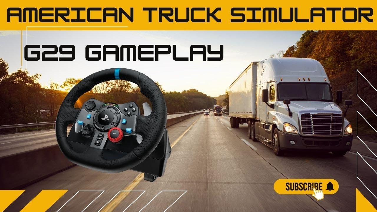 American Truck Simulator G29 Gameplay - Episode 4 More Fines! - YouTube
