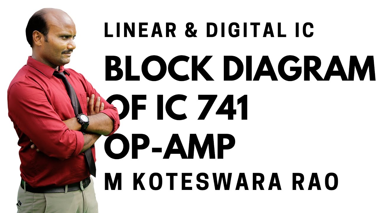 1.6 Block diagram of IC 741 - YouTube