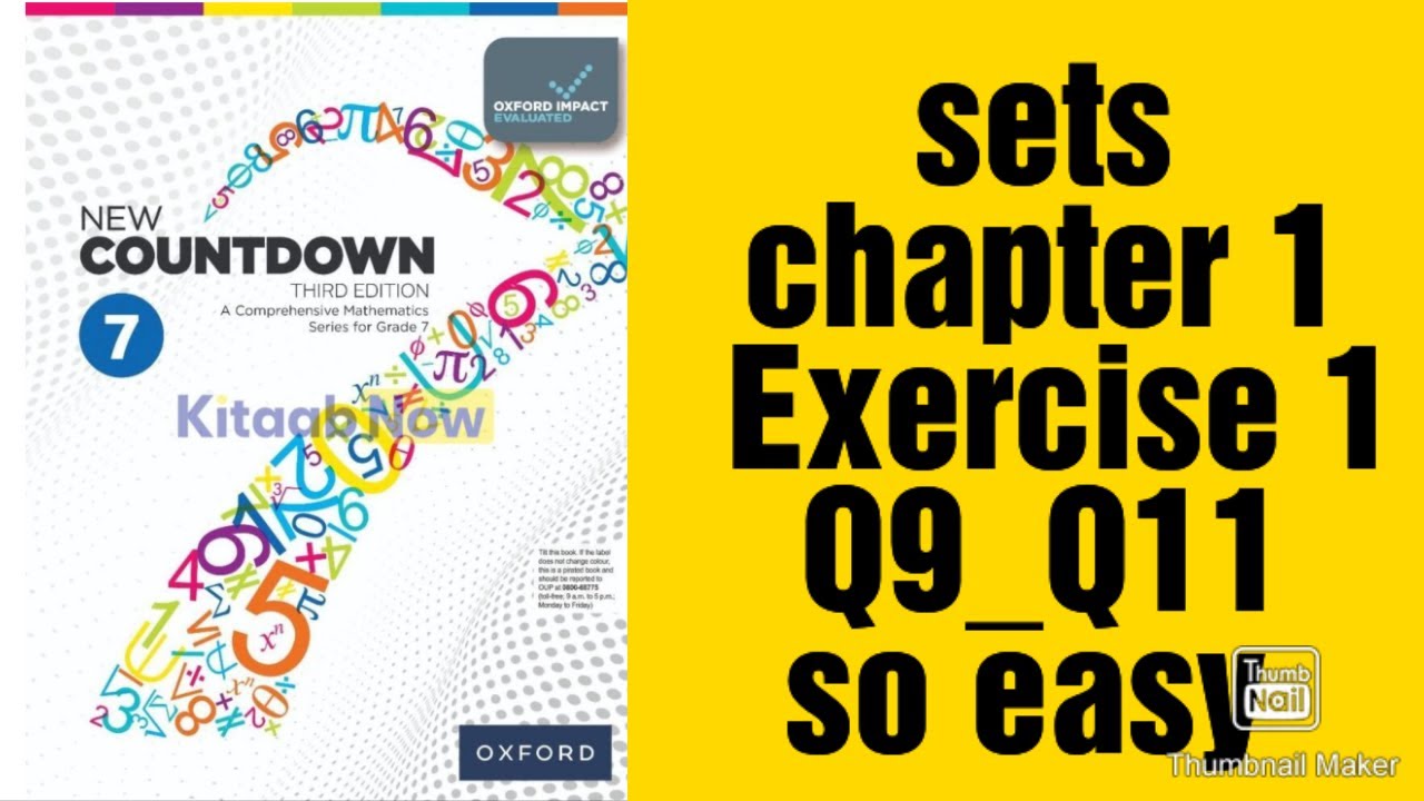 oxford new countdown book 7 third edition || chapter 1 || Exercise 1 || Q9_Q11 solved - YouTube