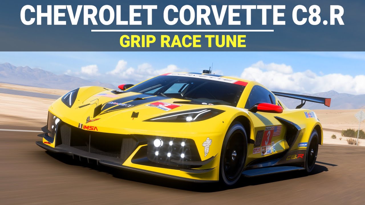 Forza Horizon 5 - 2020 Chevrolet Corvette C8.R GTE, FH5 Grip Race Build ...