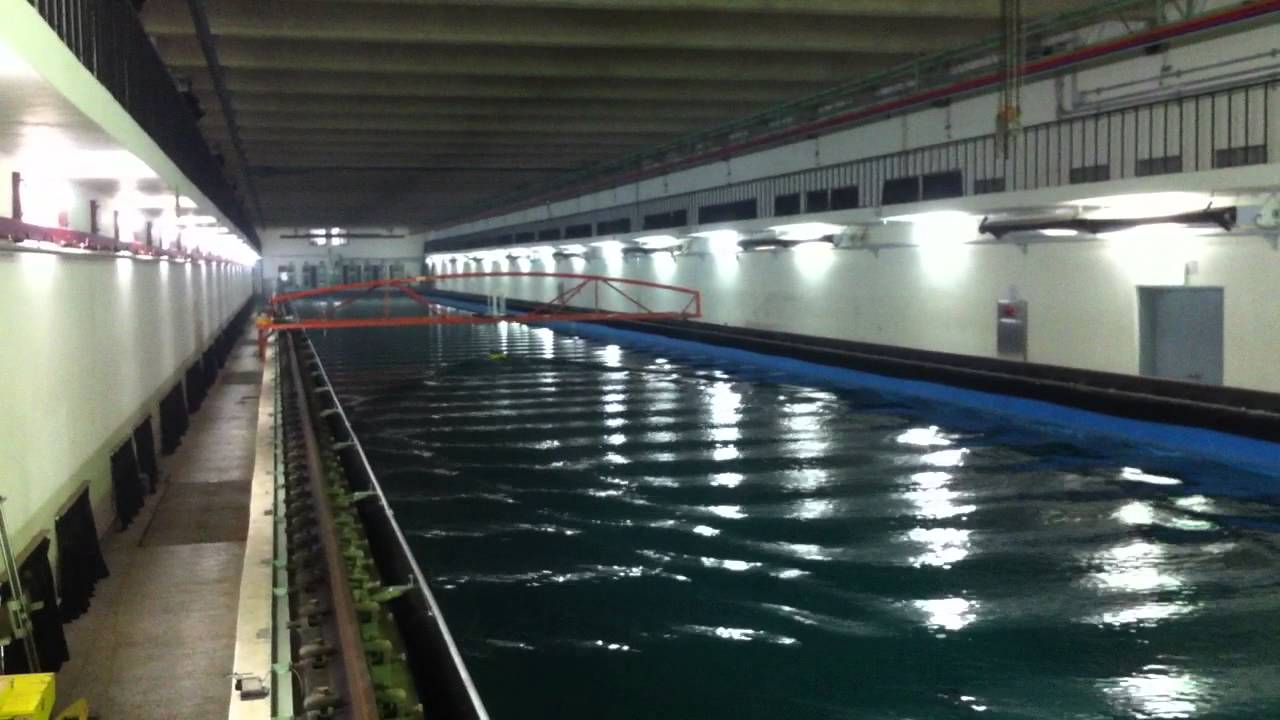 High Speed Vessel Seakeeping Test 3 - YouTube