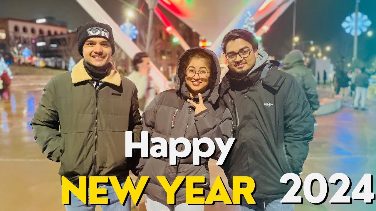 New year 2024 Celebration Barrie, Canada 🇨🇦 | Downtown Barrie ...