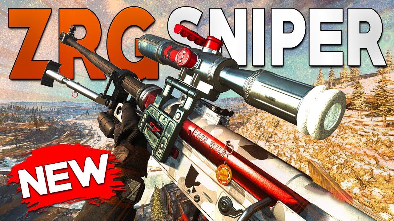 The NEW ZRG 20MM Sniper in Warzone! - YouTube