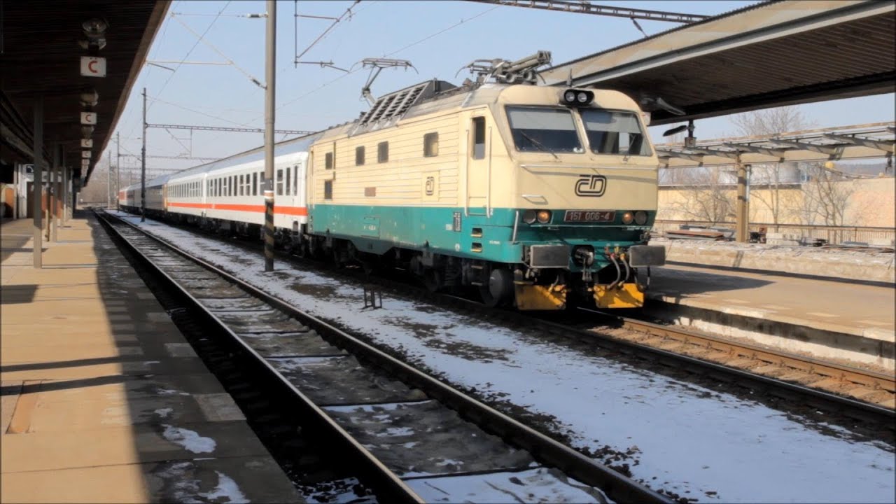 [#9] {Dep} Euronight EN 459 Canopus ( CNL 459 ), Praha-Holešovice - YouTube